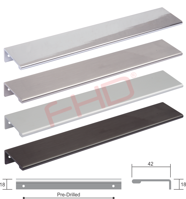 Aluminium Overlay Handles - Fitting and Handles Distributors